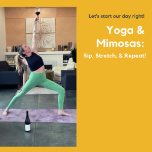 Yoga & Mimosas: Sip, Stretch, and Repeat with JoiRyde Winery ...